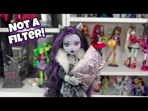 Monster High Reel Drama  Clawdeen Wolf Doll!!