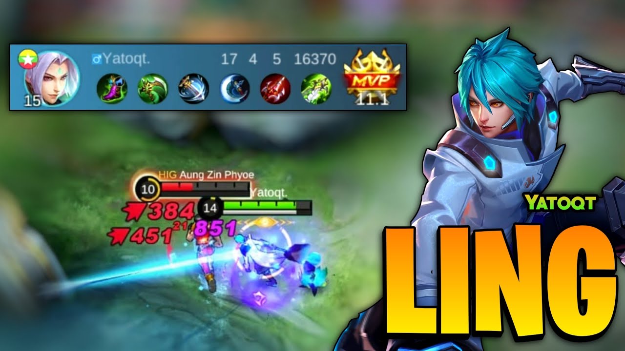 Ling Best Build 2023 [ Ling Top Global Gameplay ] By yatoqt - Mobile ...
