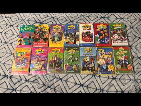 My The Wiggles Australian VHS Collection December 2025 Edition 