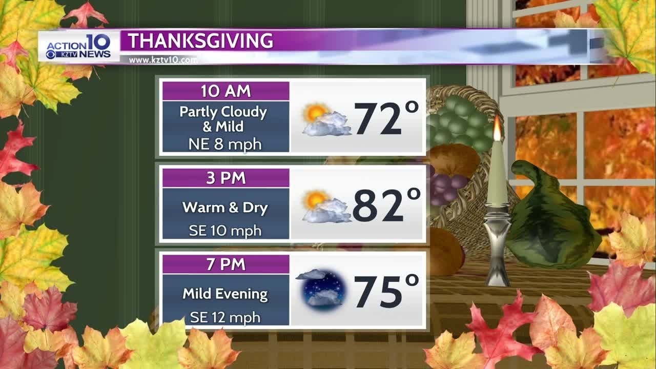 KZTV Weather 11/25/2020 - YouTube