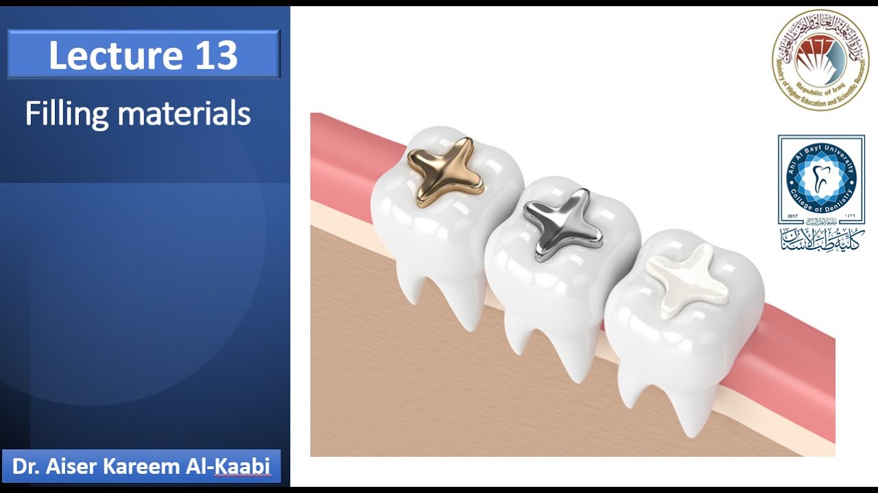 fillings materials lecture 13 part one - YouTube