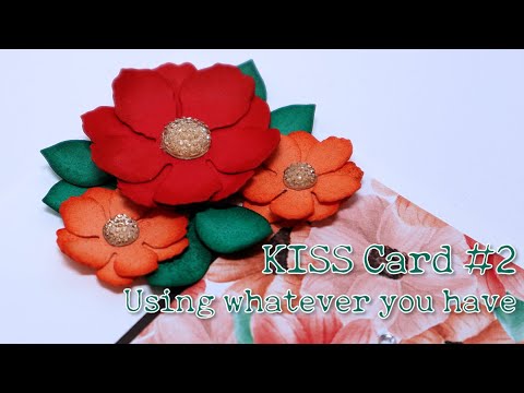 KISS Card #2 - Using What You Have | Stampin' Up! - YouTube