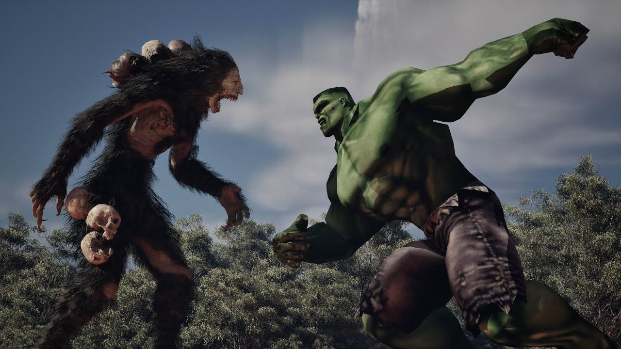 Hulk vs. The Skinwalker: Battle Against the Unholy Beast" - YouTube