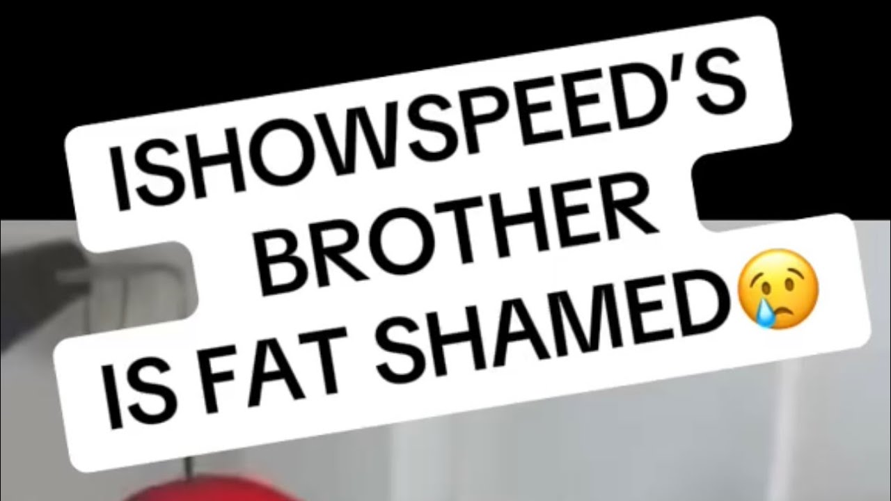 ISHOWSPEED’S BROTHER JAMAL IS FAT SHAMED AT SCHOOL😢 Realtime YouTube ...