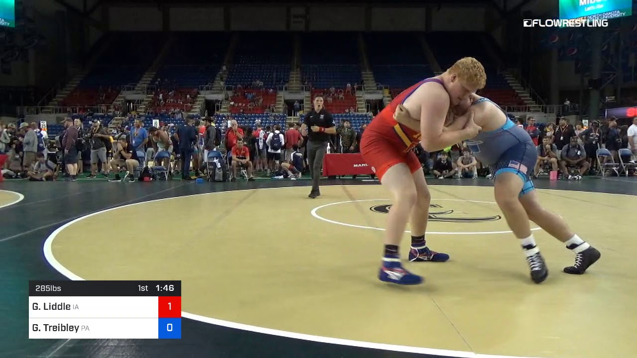 285 Lbs Rnd Of 32 Griffin Liddle Iowa Vs Gunner Treibley Pennsylvania ...