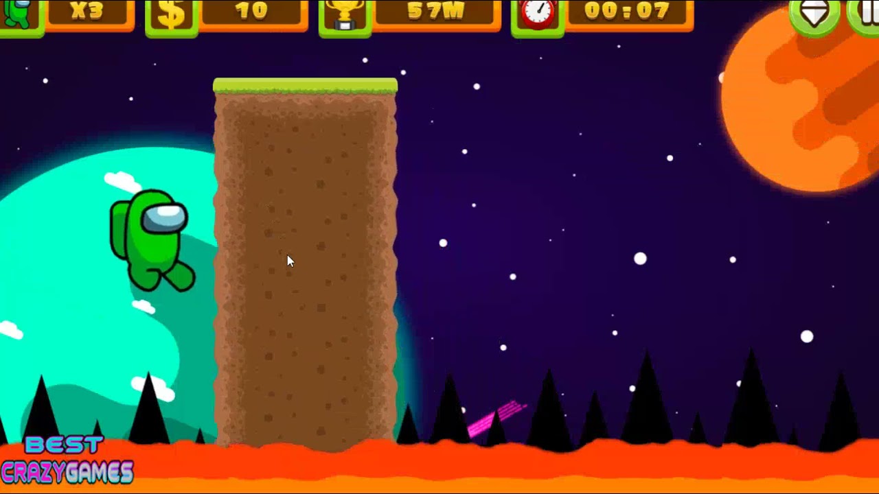 among as Running Game | Walkthrough BestCrazyGames - YouTube