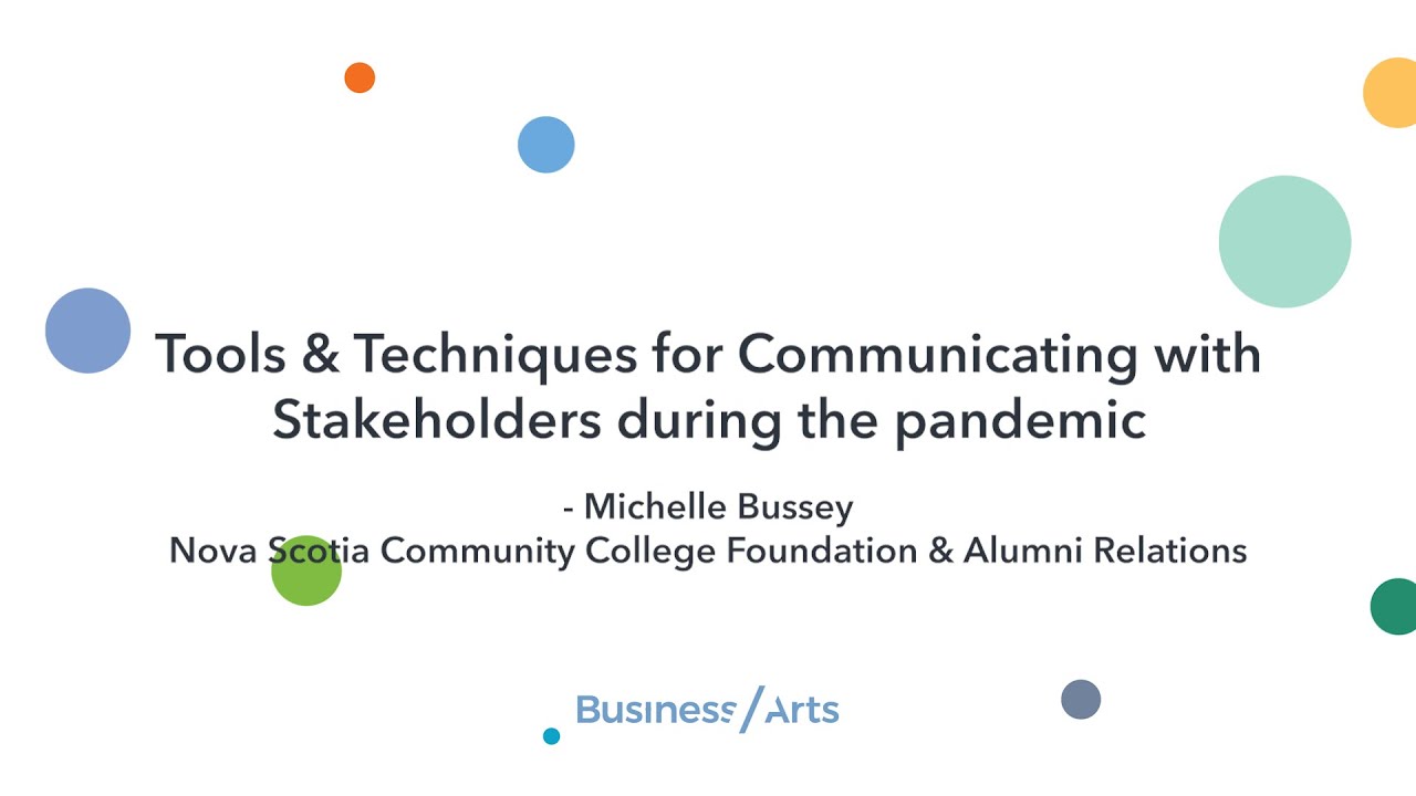 Tools & Techniques for Communicating with Stakeholders - Michelle ...