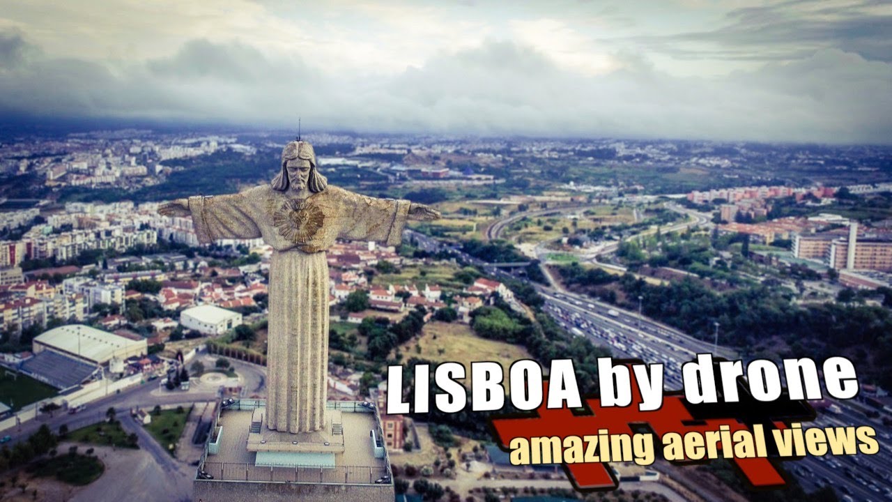 Lisbon by Drone - amazing aerial views - YouTube