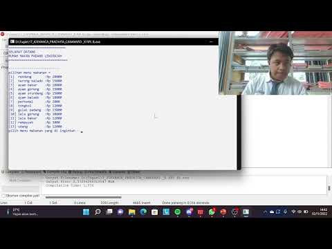 Aplikasi Rumah Makan Nasi Padang dengan C+-+ - Joevanca Pradhita  #pemrogramandasar #C++ #TugasAkhir