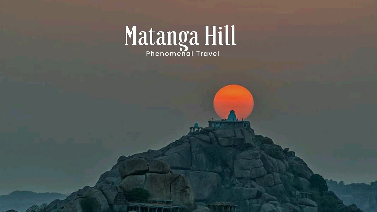 Hampi, india: Hiking To The Top Of Matanga Hill Beautiful Sunset - YouTube