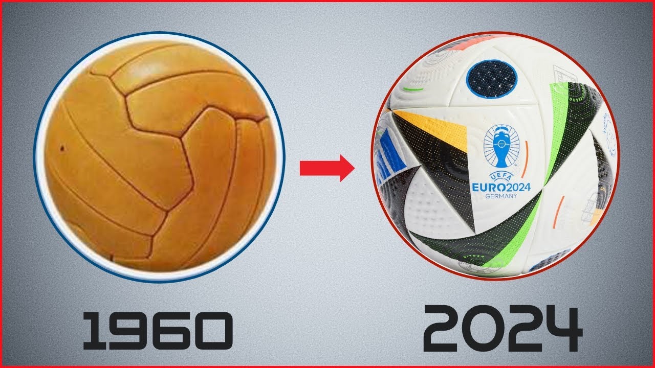 ⚽ The Evolution of The UEFA Euro Ball 1960-2024 ⚽ - YouTube