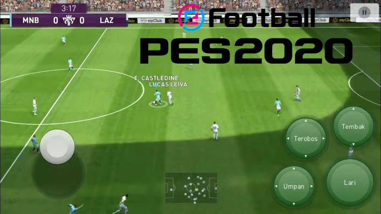 e Football Pes 2020 _ Machester City vs Lazio - Android HD gameplay ...
