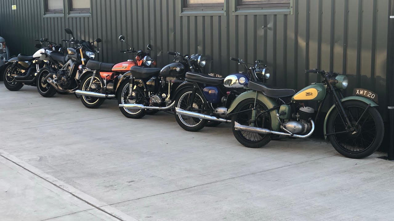 Classic bike collection - YouTube