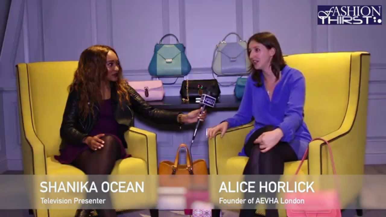 AEVHA London CEO Alice Horlick Designer Interview - YouTube