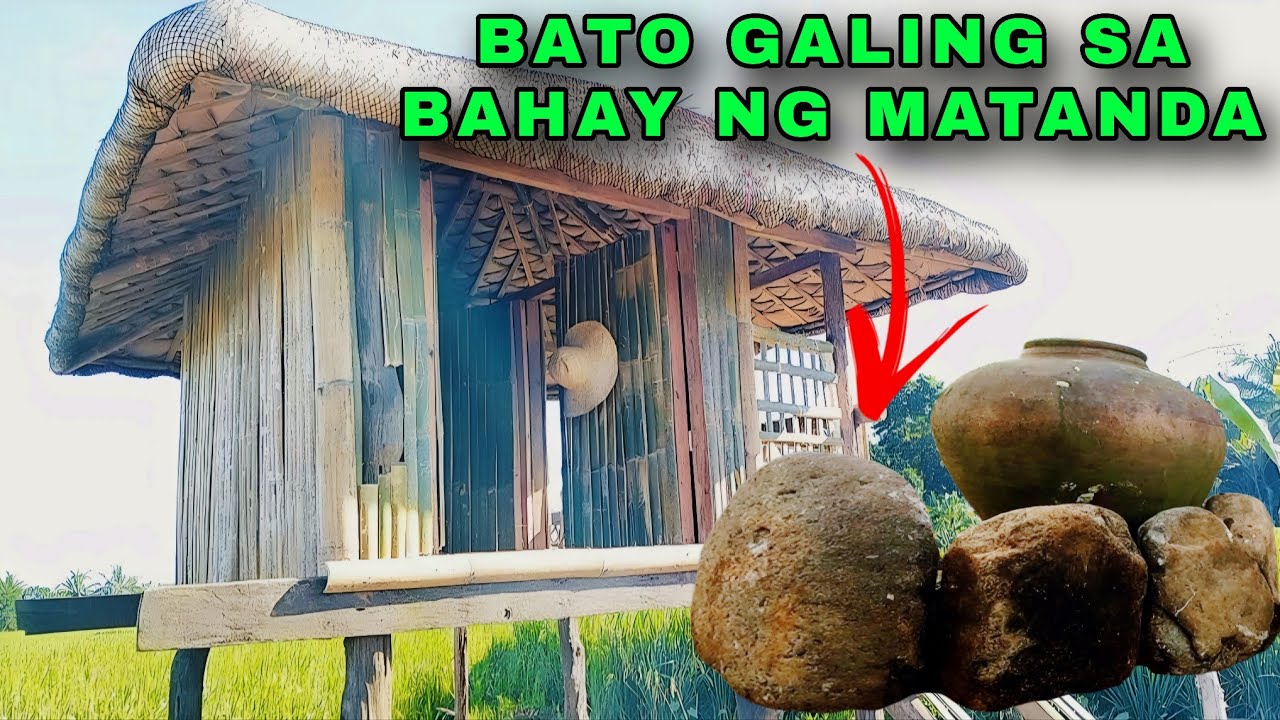 PAGHAHANAY NG SINAUNANG BATO SA BUNSURAN - YouTube