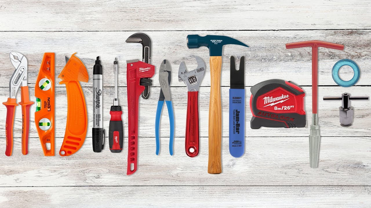 12 Must-Have Plumbing Tools for Beginners - YouTube