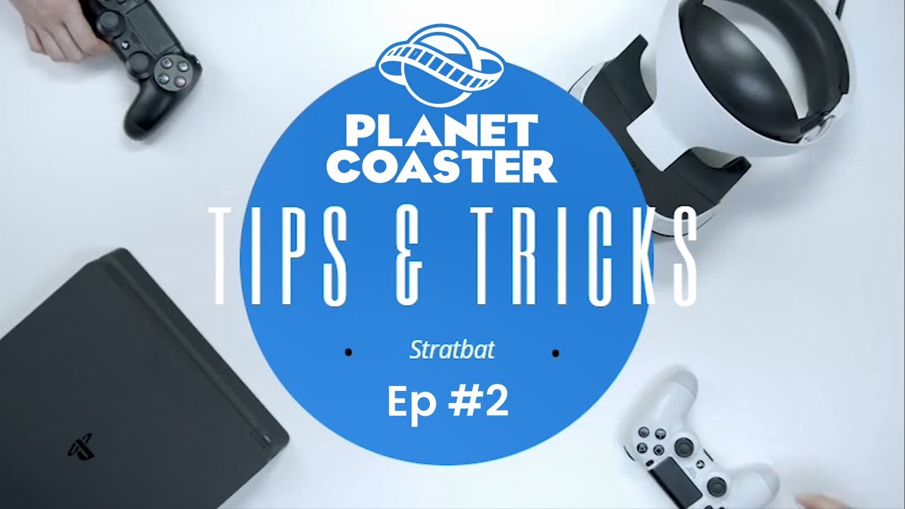 Planet Coaster: Episode 2 - Food court area and NEW RIDE! - YouTube