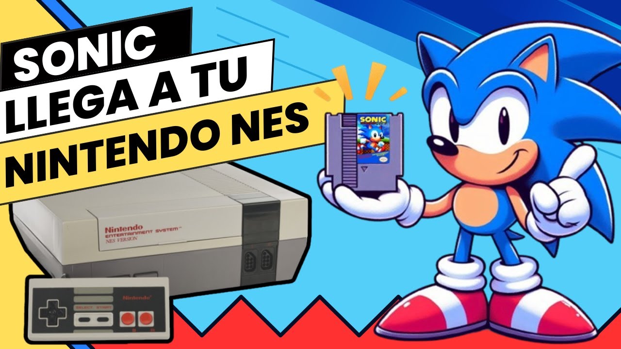 El Sonic de la Nintendo NES esta...¡INCREÍBLE! ¿COMOOOO? 🤯 - YouTube