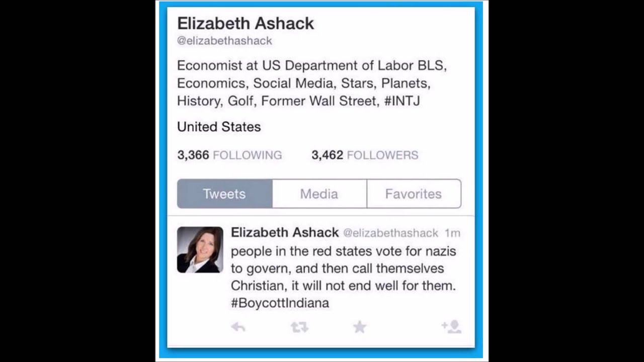 Liberal Hate: Obama Regime "Economist" Elizabeth Ashack (Limbaugh ...
