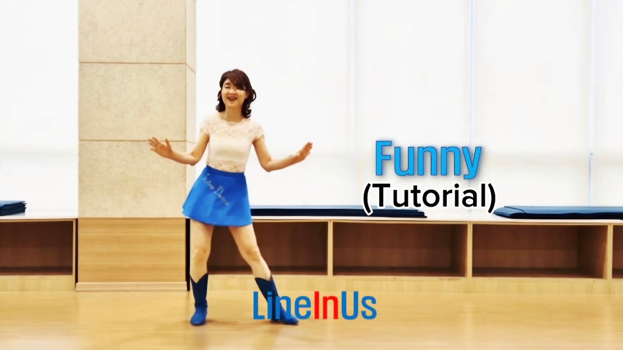 [초중급] Funny Line Dance (Tutorial) [Lineinus] - YouTube