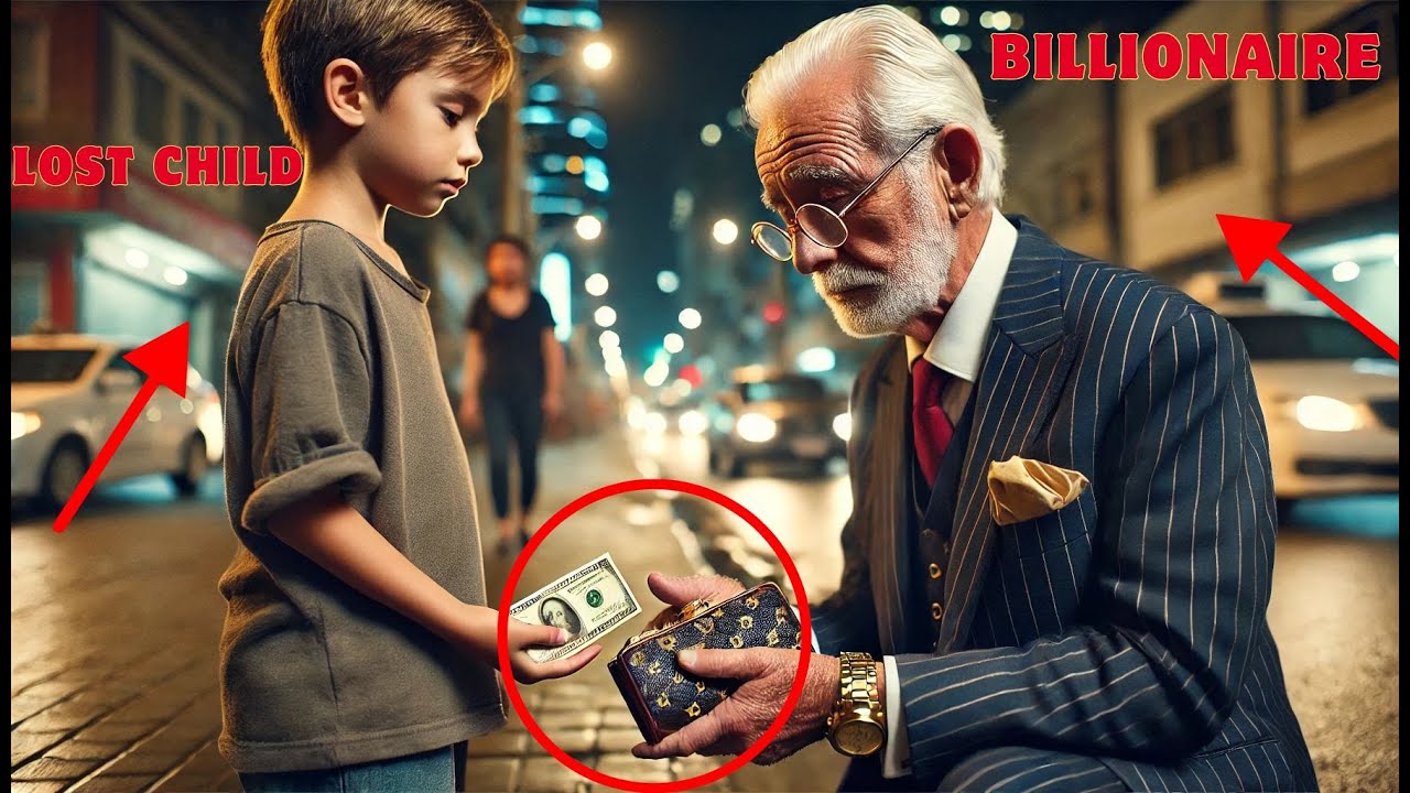A Poor Boy Lends a Hand to a Billionaire, Unknowingly Helping His Long ...