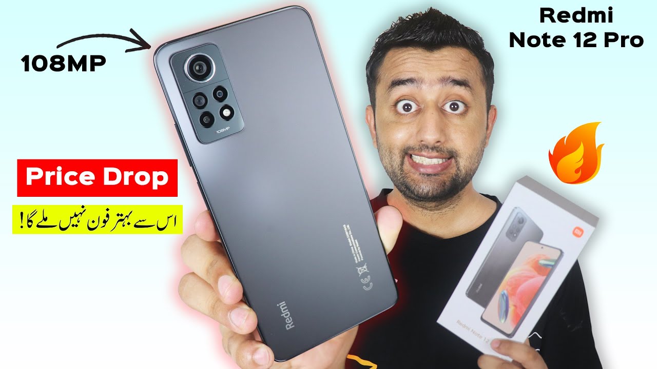 Redmi Note 12 Pro 4G Unboxing in Pakistan - AMOLED 120hz - 108MP - 67W ...