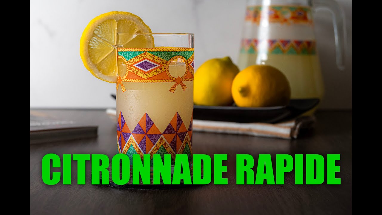Citronnade Maison : La Recette Ultrarapide au Thermomix - YouTube
