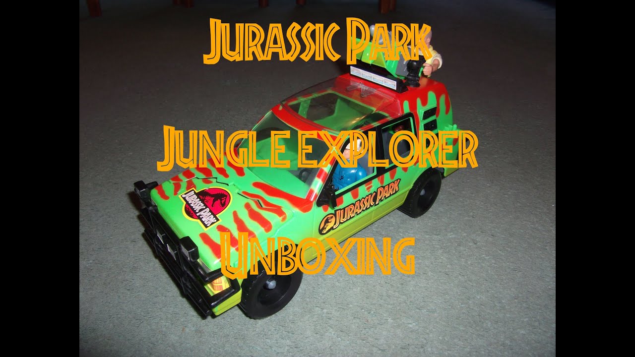 JURASSIC PARK JUNGLE EXPLORER - Unboxing - YouTube