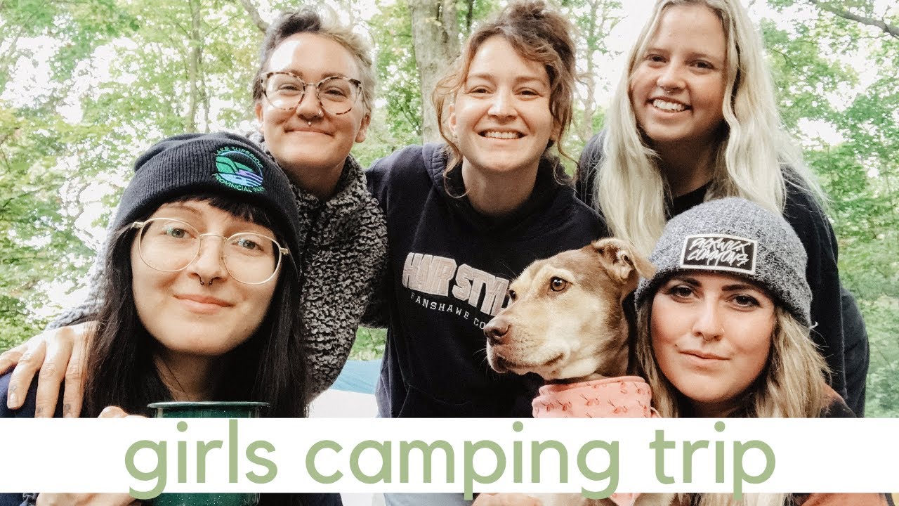 Fall camping trip with the girls - YouTube
