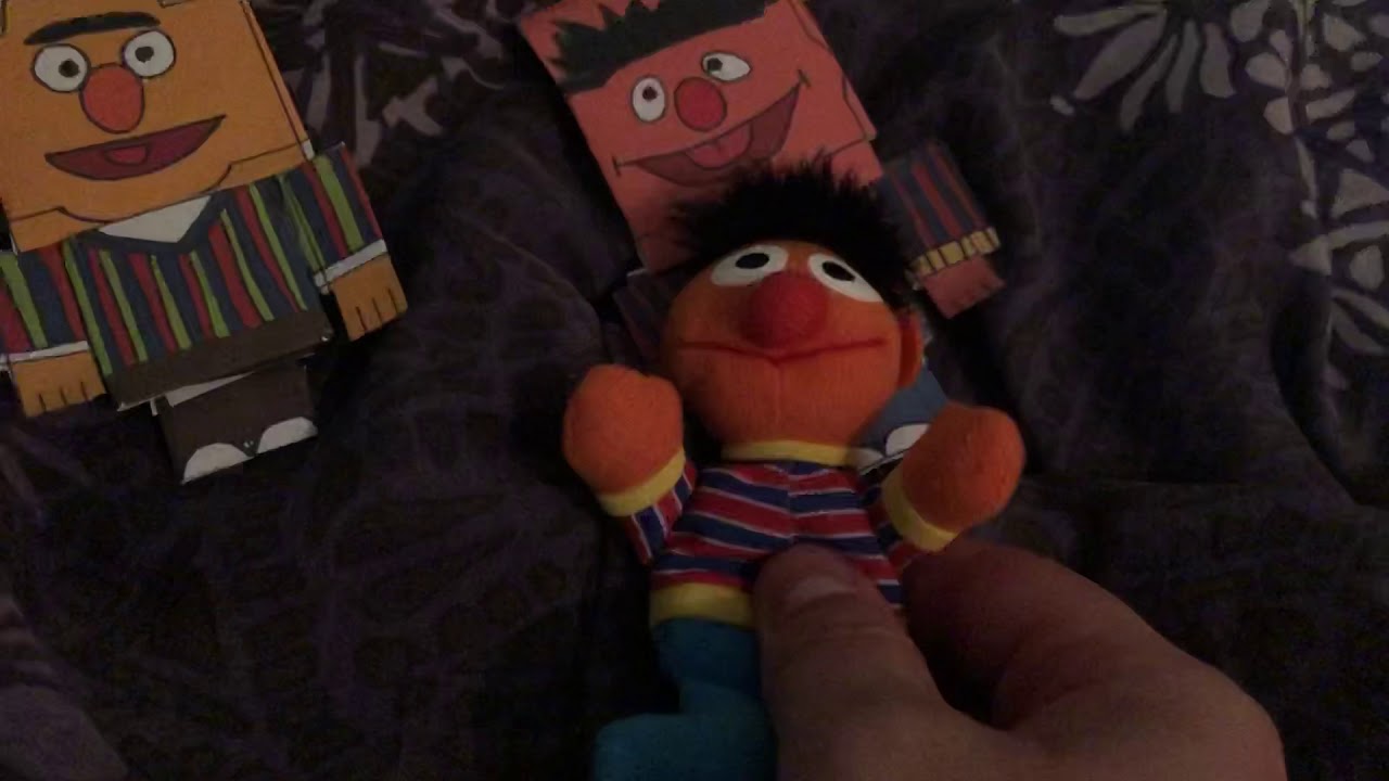 Sesame Street Bert And Ernie In A Pyramid