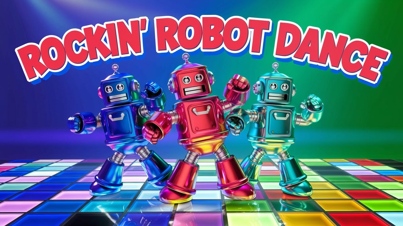 Rockin’ Robot Dance | Fun Kids Dance Song & Robot Moves! - YouTube