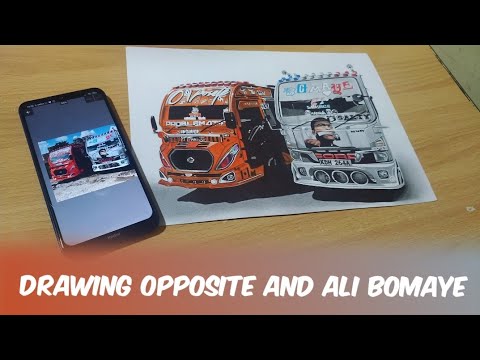 DRAWING OPPOSITE AND ALI BOMAYE MATATUS - YouTube