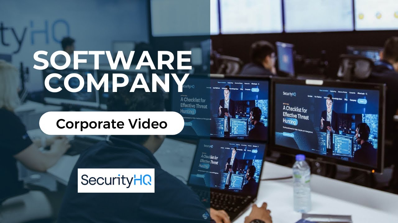 Corporate Video Technology Company Security HQ. About us video | Brand ...
