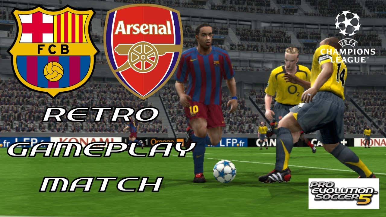 PES 5 Retro Match Remake - Uefa Champions League 2005/2006 *THE FINAL ...