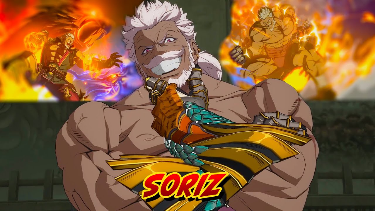 Trying Out The Newest GBVS DLC Character Soriz! - Combo Missions and ...
