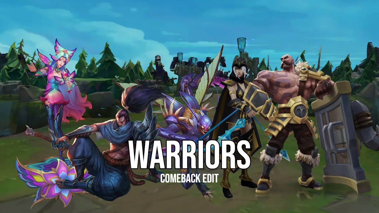warriors ranked league of legends comeback edit - YouTube