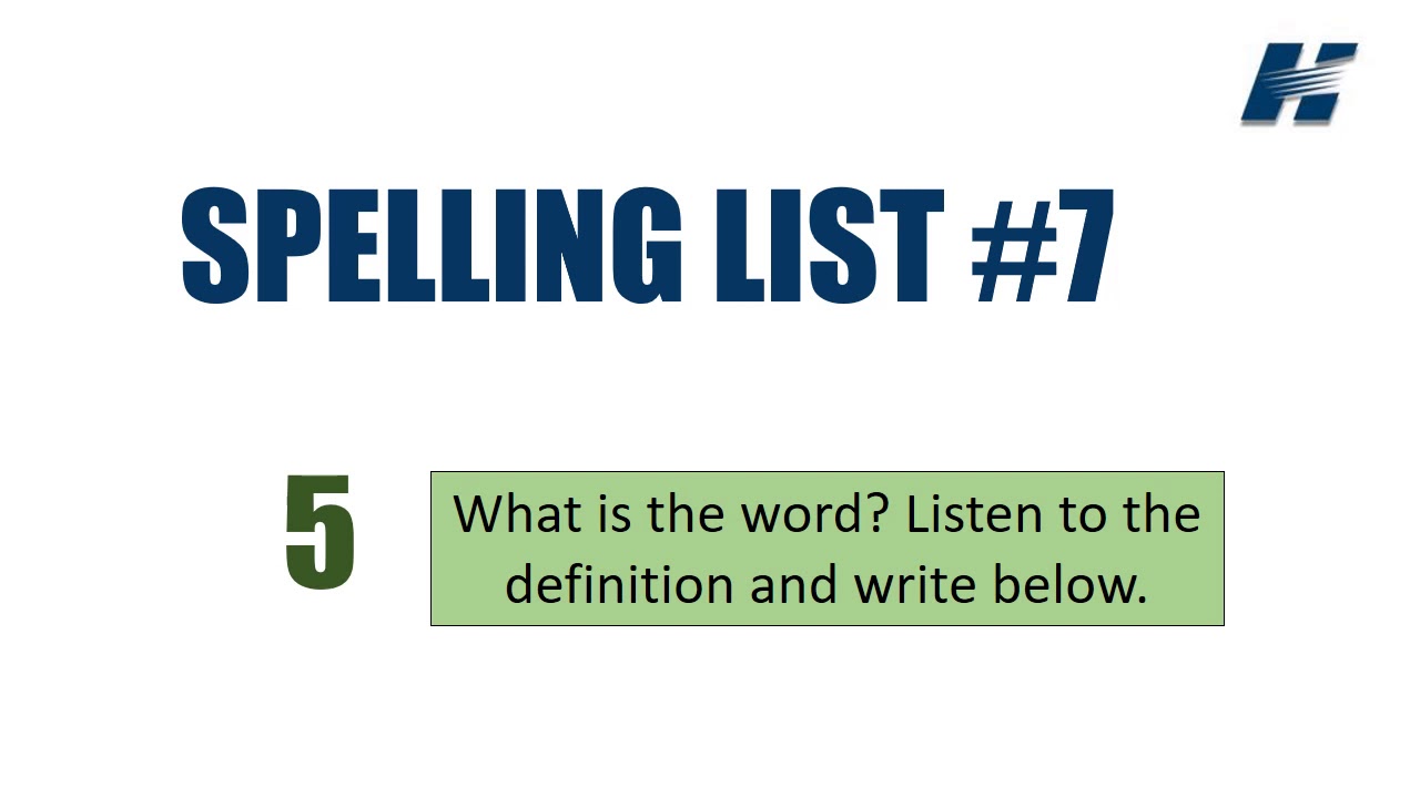 Word Definition 5 - YouTube