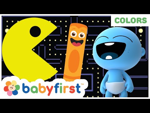Pacman VS Color Crew & GooGoo GaGa | Toddler Learning Video | My Color Friends | BabyFirst TV