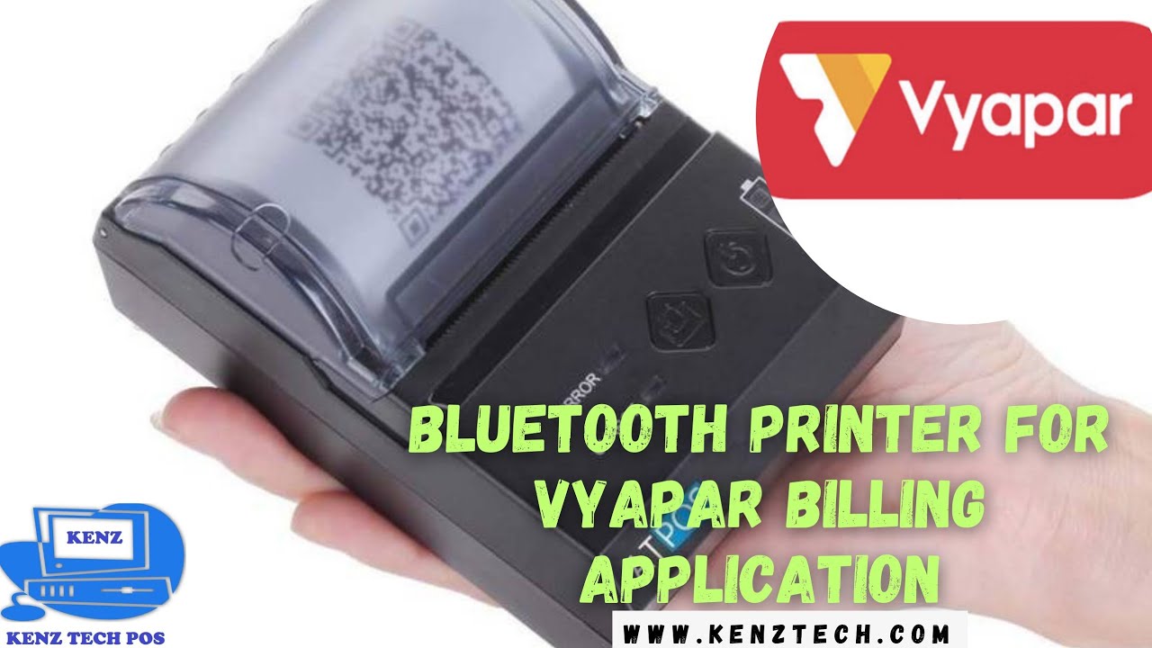 HOW TO CONNECT BLUETOOTH PRINTER WITH VYAPAR BILLING APPLICATION ...