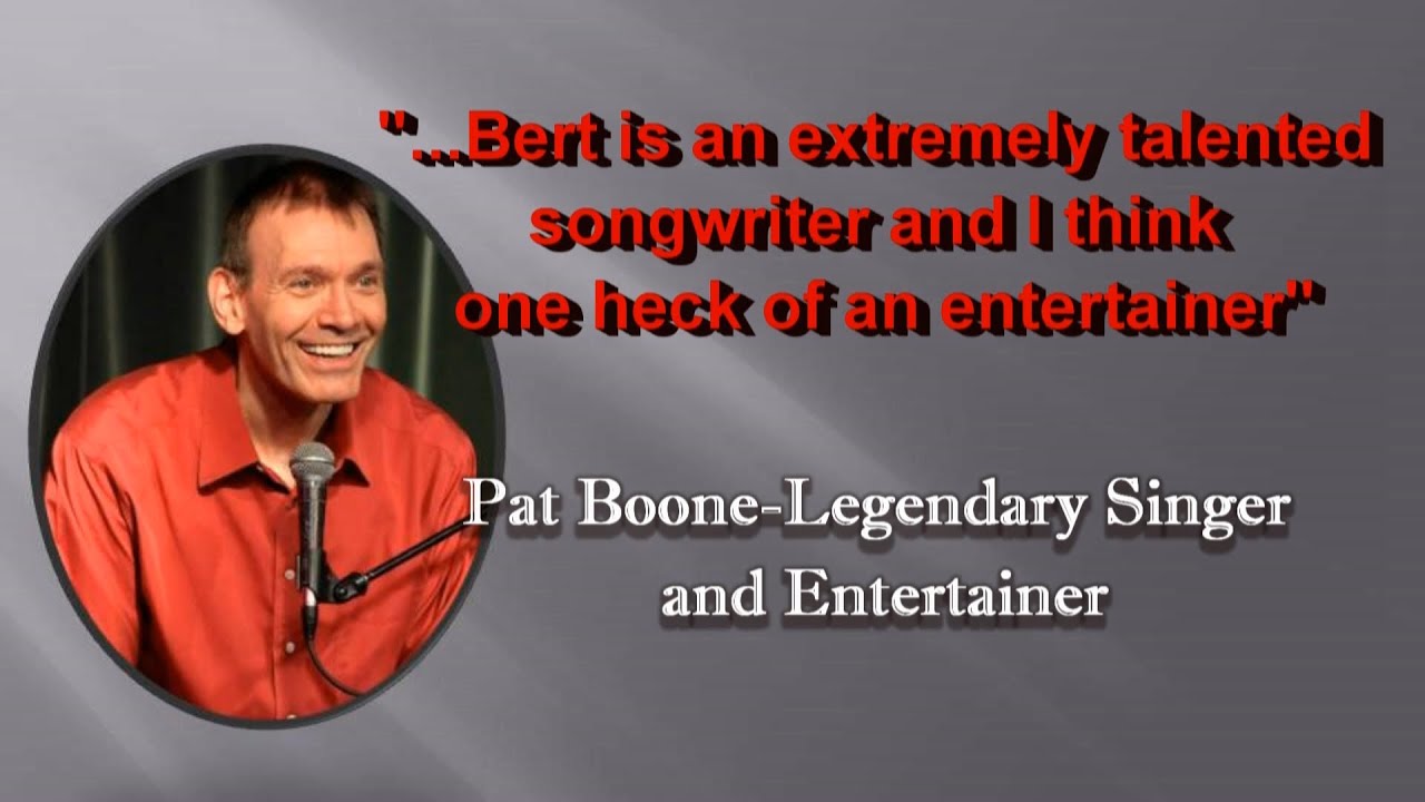 Introducing...the multi-talented Bert Stratton - YouTube