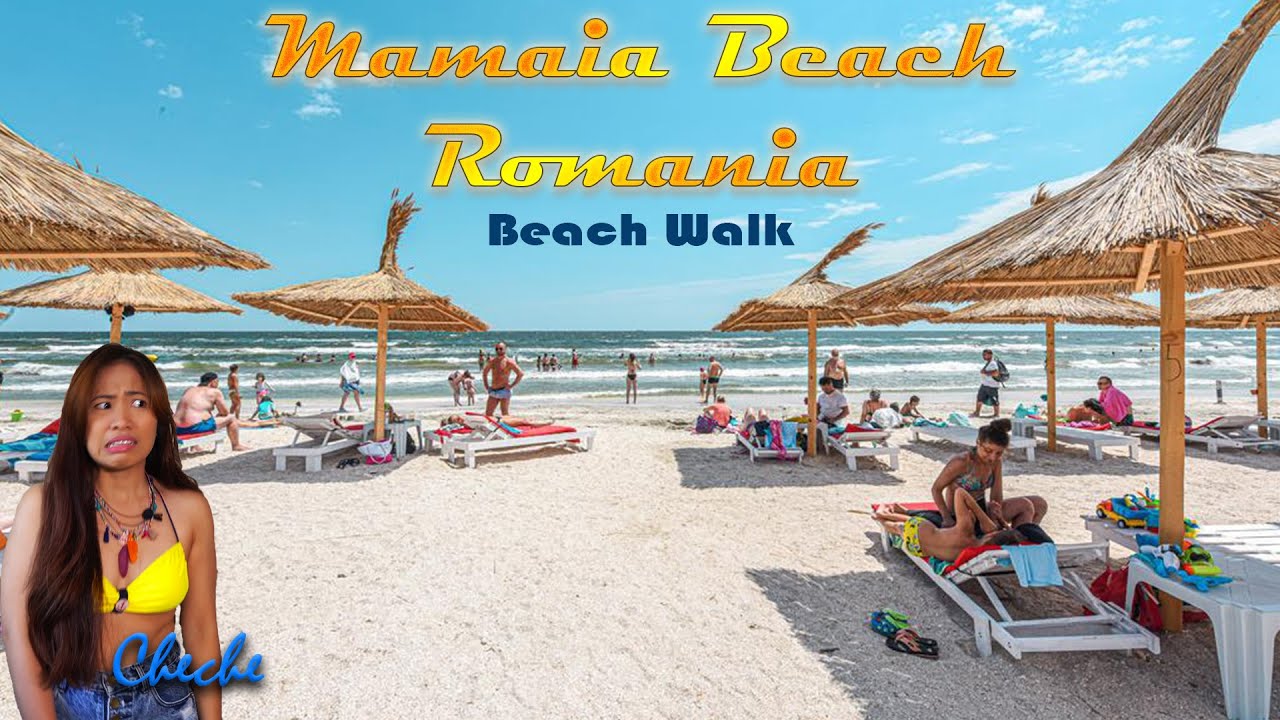 Beach Walk - Mamaia Beach Constanta Romania mamaia beach romania - YouTube