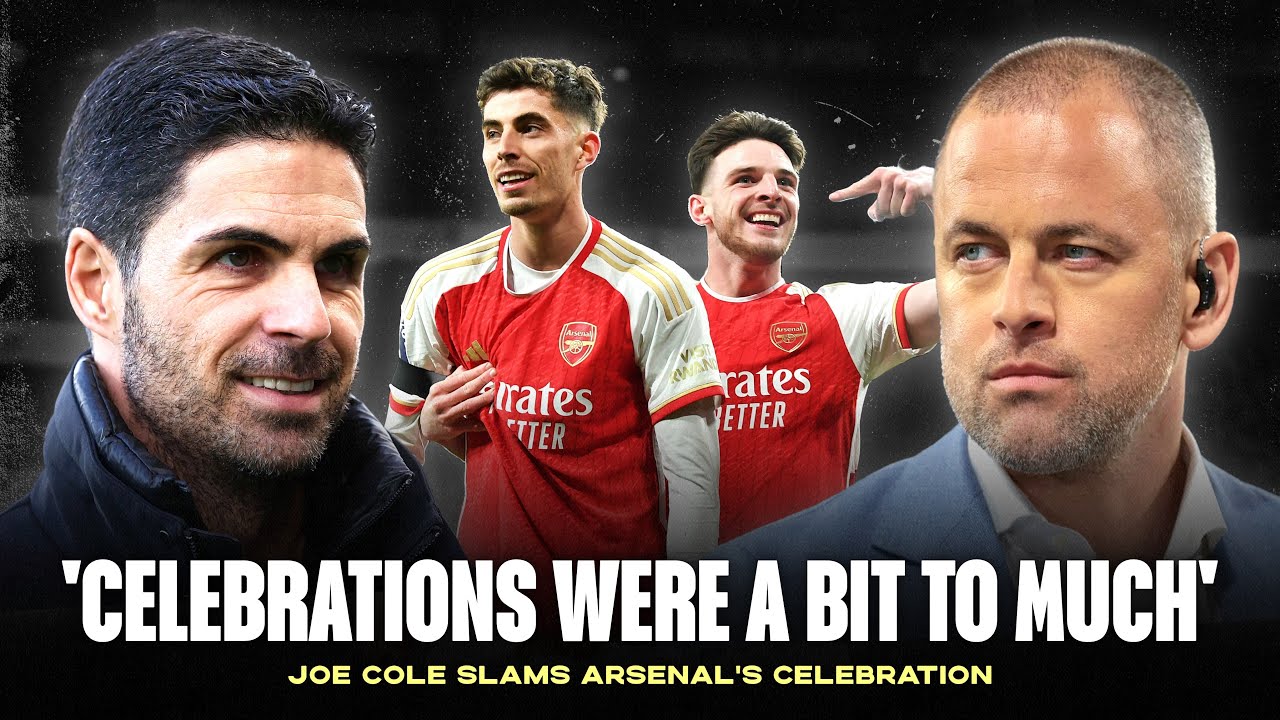 Joe Cole SLAMS Arsenal for over celebrating 😤 - YouTube