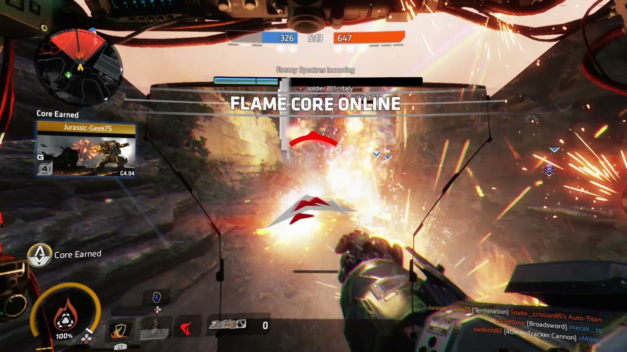 [Titanfall 2] ALL HAIL THE FLAME CORE 2 - YouTube