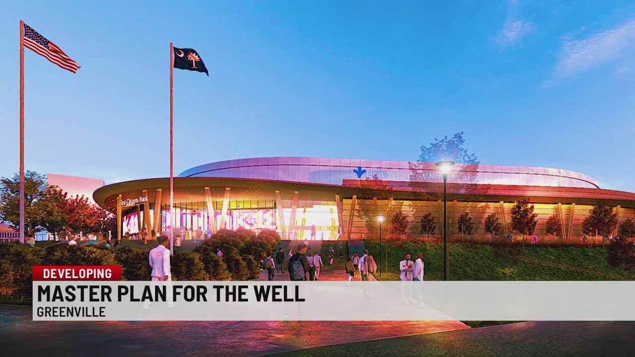 Amphitheater proposed as part of Bon Secours Wellness Arena master plan - YouTube