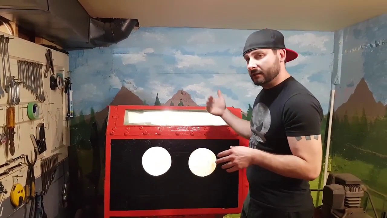 Homemade (DIY) Sandblasting Cabinet (FREE) - YouTube