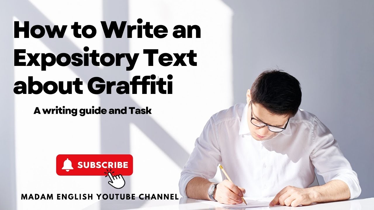 How to Write an Expository Text about Graffiti - YouTube