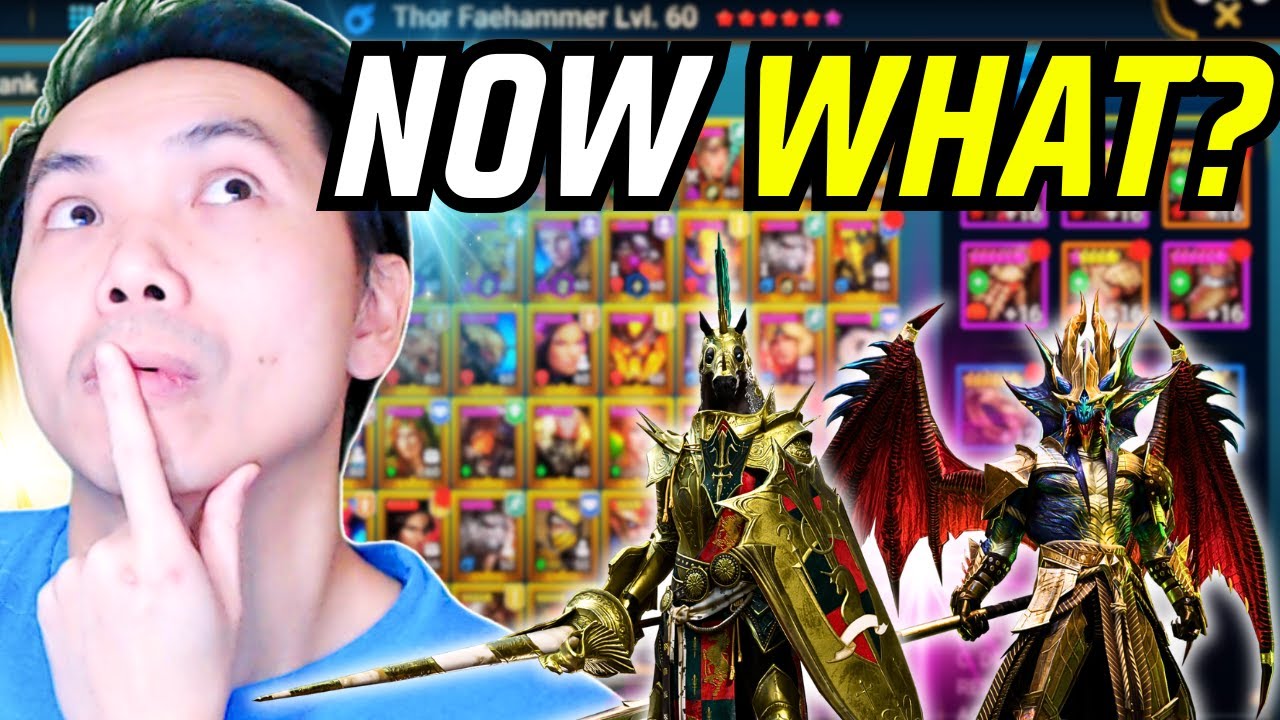 ADVICE TO REACH END GAME! ACCOUNT REVIEW AND COACHING! | RAID: SHADOW ...