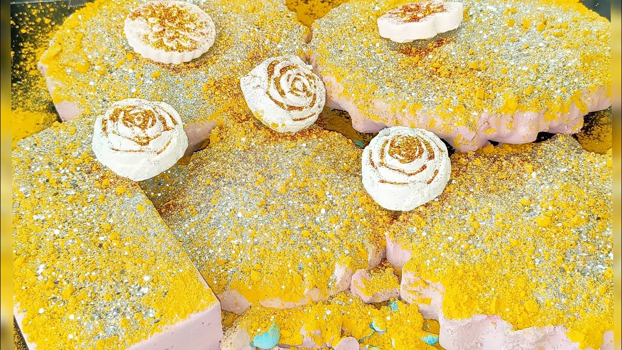 Holi topped chalk | Happy Birthday Rushika & @49designsasmr - YouTube