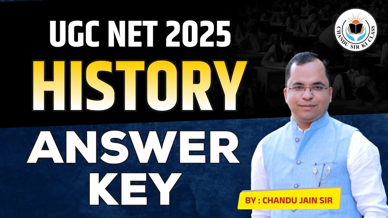 UGC NET 2025 | UGC NET HISTORY ANSWER KEY January 2025 | History Paper ...