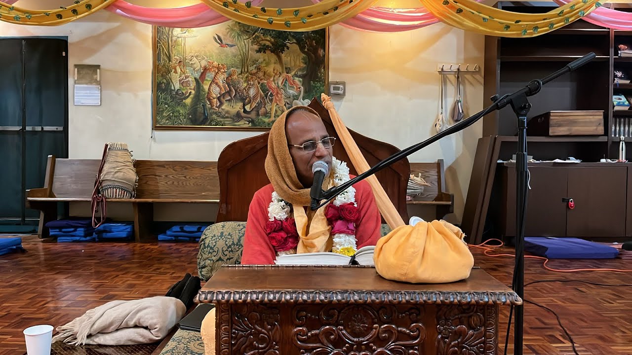 Śrimad Bhāgavatam 4.8.26 | HH Haladhara Svāmī - YouTube